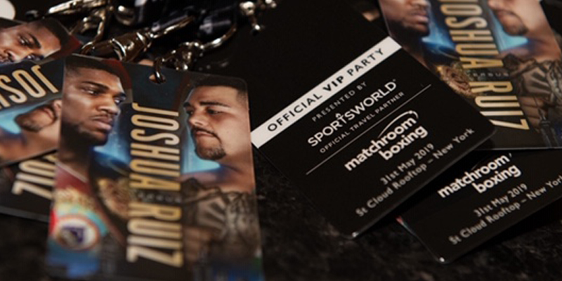 MATCHROOM BOXING EXTENDS SPORTSWORLD PARTNERSHIP - Matchroom