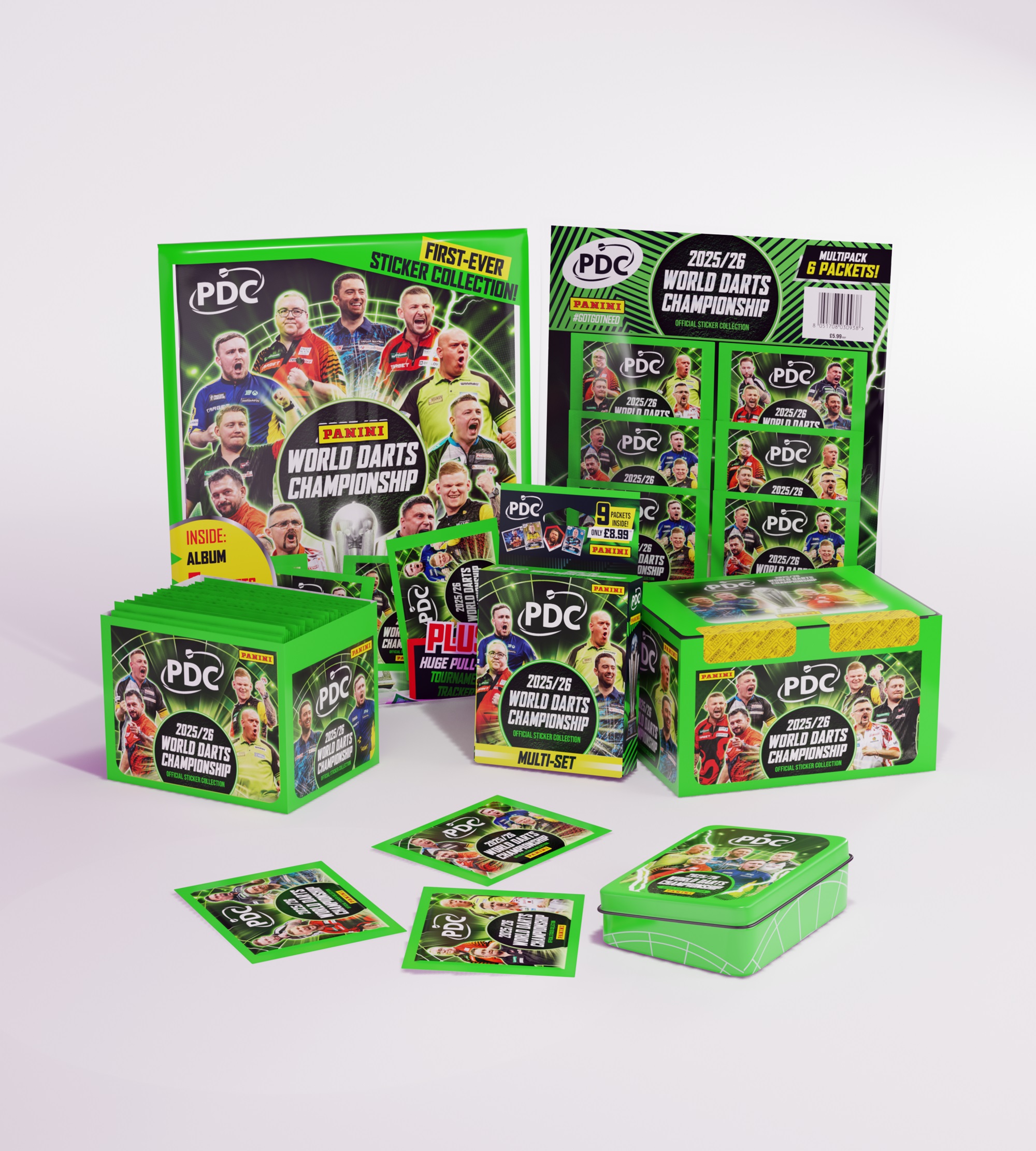 PANINI LAUNCHES FIRST-EVER WORLD DARTS CHAMPIONSHIP STICKER COLLECTION ...